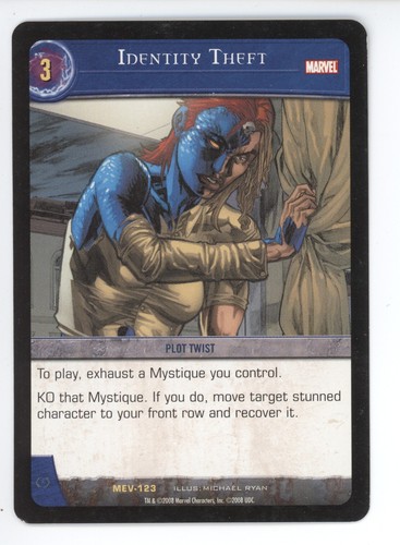VS System: Identity Theft MEV-123 Rare TCG CCG | eBay