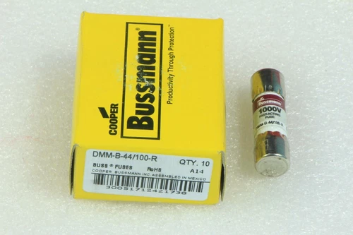 10PCS Bussmann DMM-B-44/100-R Fuse 440mA 1000V For Digital Multimeter ...