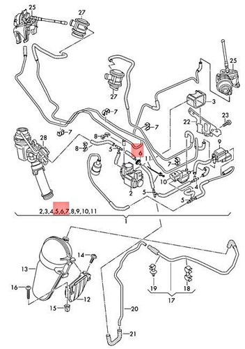 Genuine Non-Return Valve AUDI VW Audi A3 S3 046905291B | eBay