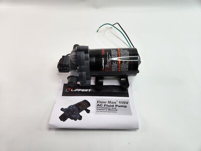 Lippert Components - 689054 115V Flow Max Water Pump, DS-11531-D Brand ...