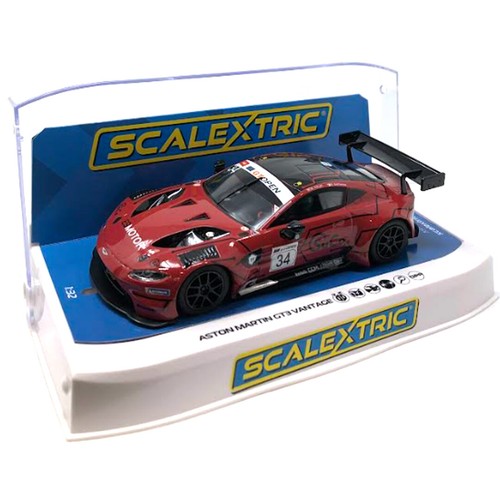 Scalextric C4233 Aston Martin GT3 Vantage - TF Sport GT Open 2020 1/32 ...
