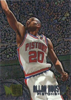 1995-96 Fleer Metal Allan Houston -Detroit Pistons | eBay