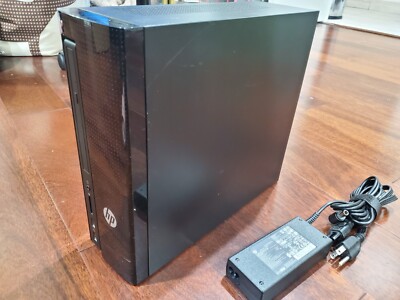 HP Slim Desktop Compact Mini Tower PC AMD A6 6GB RAM 1.5TB HDD Win 10 ...