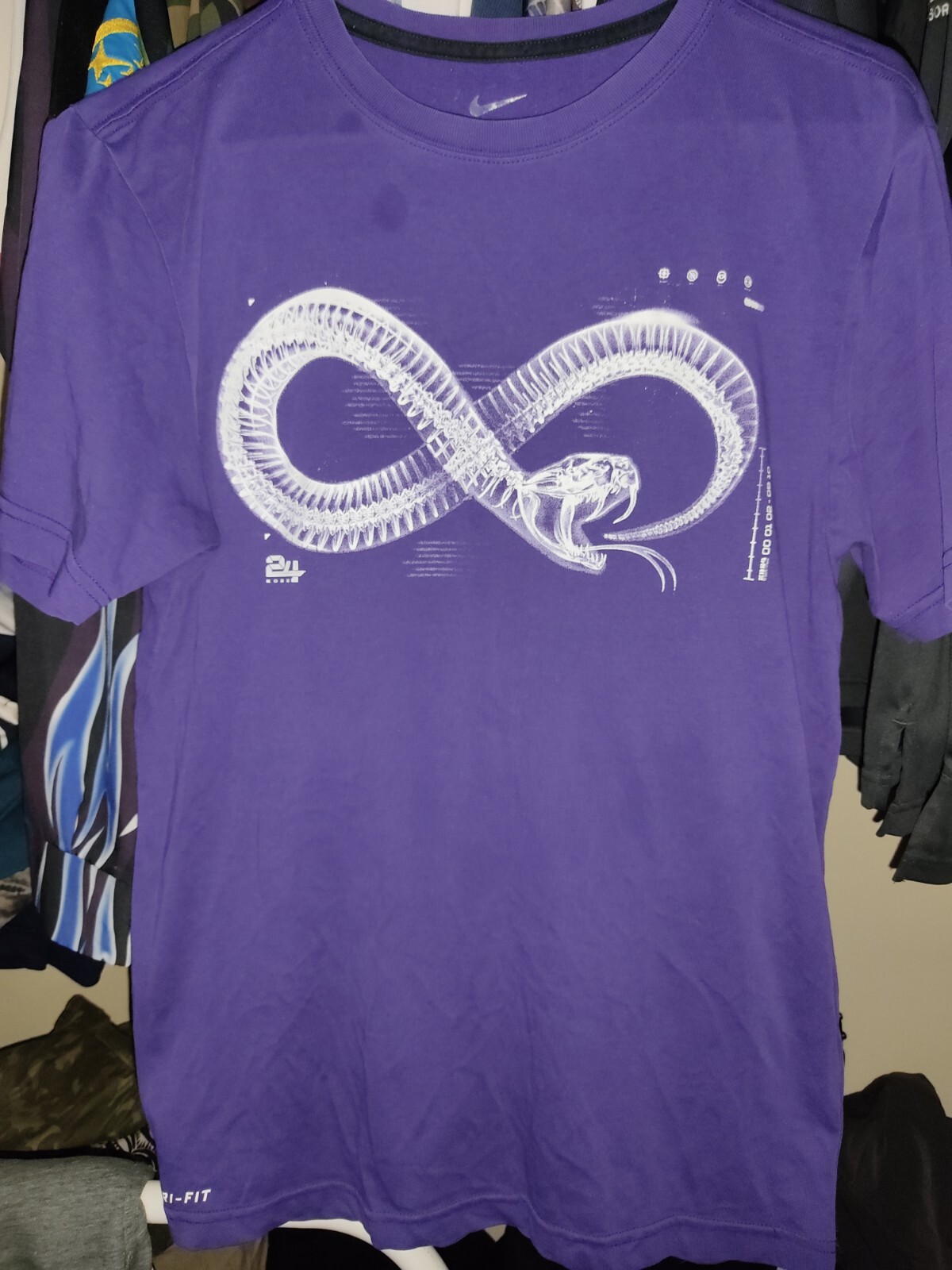 Nike dri fit kobe bryant mamba snake xray skeleton ba… - Gem