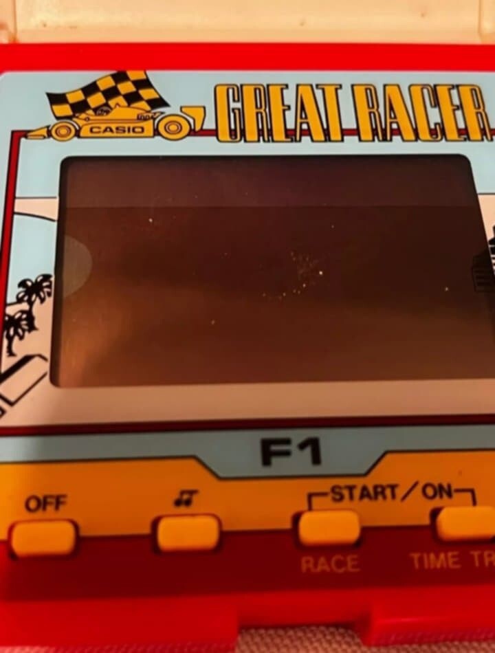 Vintage Casio Car Racing Game CG-320 Great Racer Working Rare | eBay