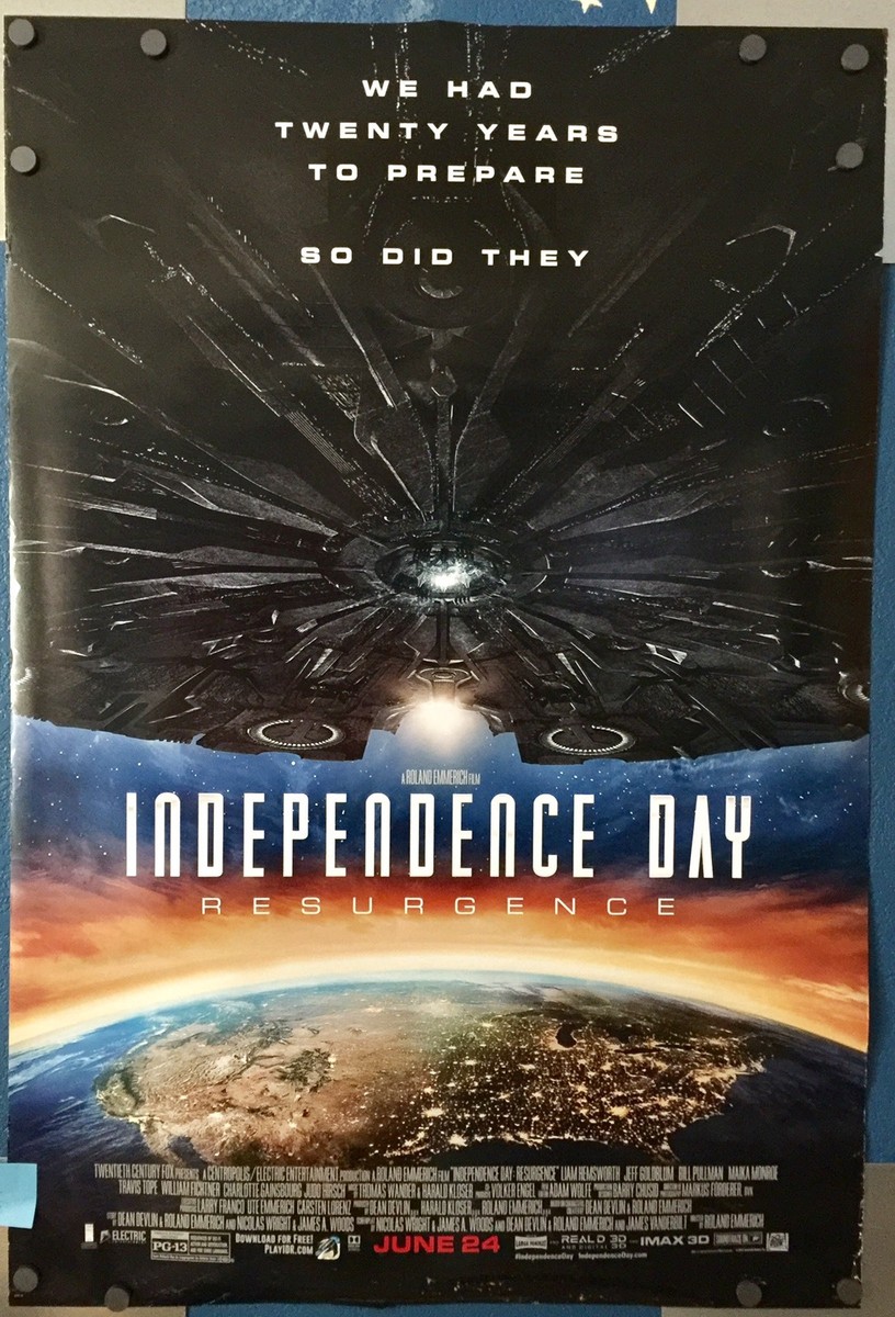 Independence Day 2 Movie Poster INDEPENDENCE DAY 2 Title, Poster, And