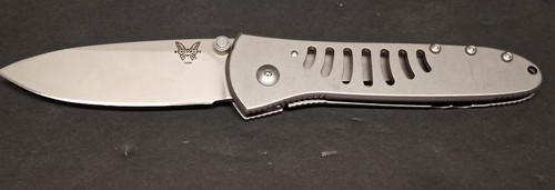 Benchmade 10300 Monochrome N690 Single Blade Frame Lock Discontinued ...
