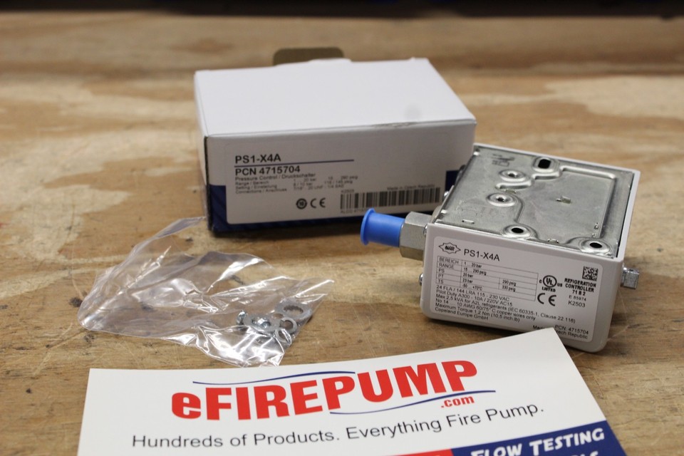 Alco-Emerson/Copeland PS1-X4A for Jockey Pump Controllers - PCN 4715704 ...