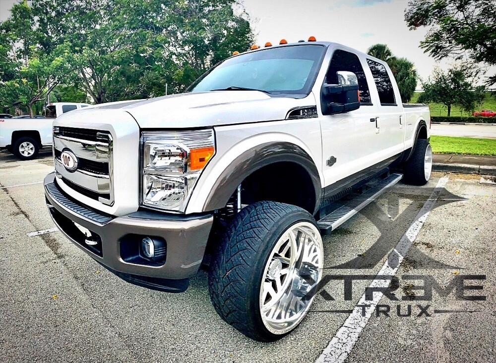 Painted 11-16 Ford F250 F350 Super Duty Grille Surround OEM Factory ...