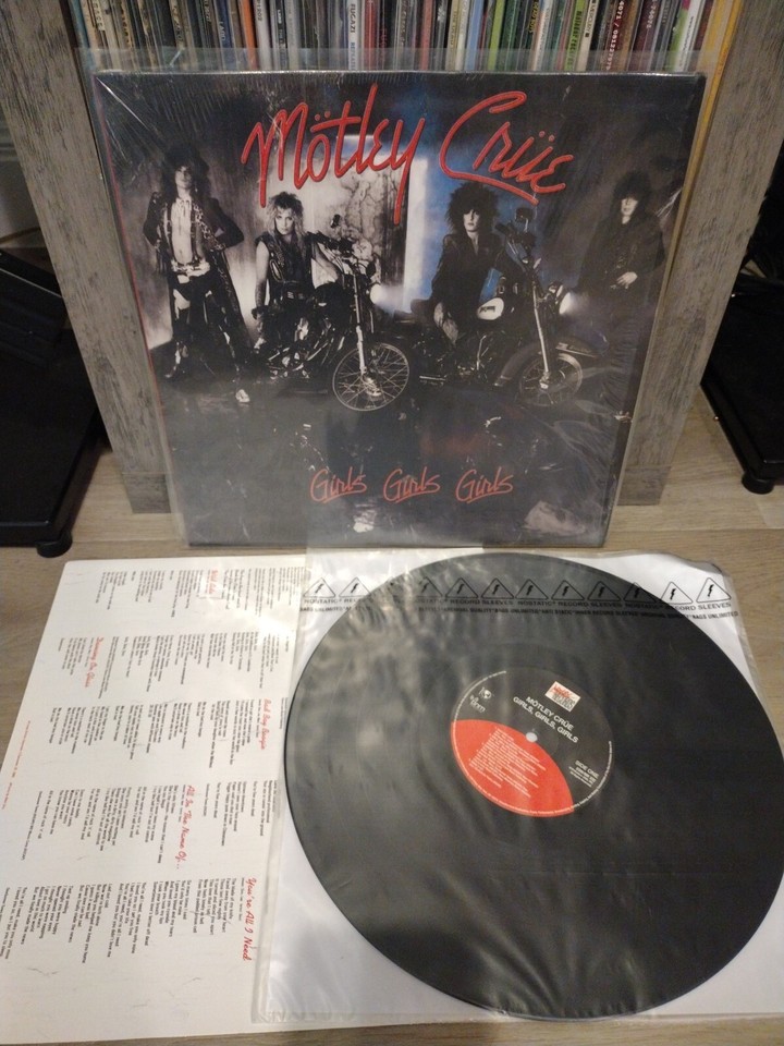 Girls Girls Girls LP Motley Crue (Near Mint Record / 2008) Motley Records 846070033223| eBay