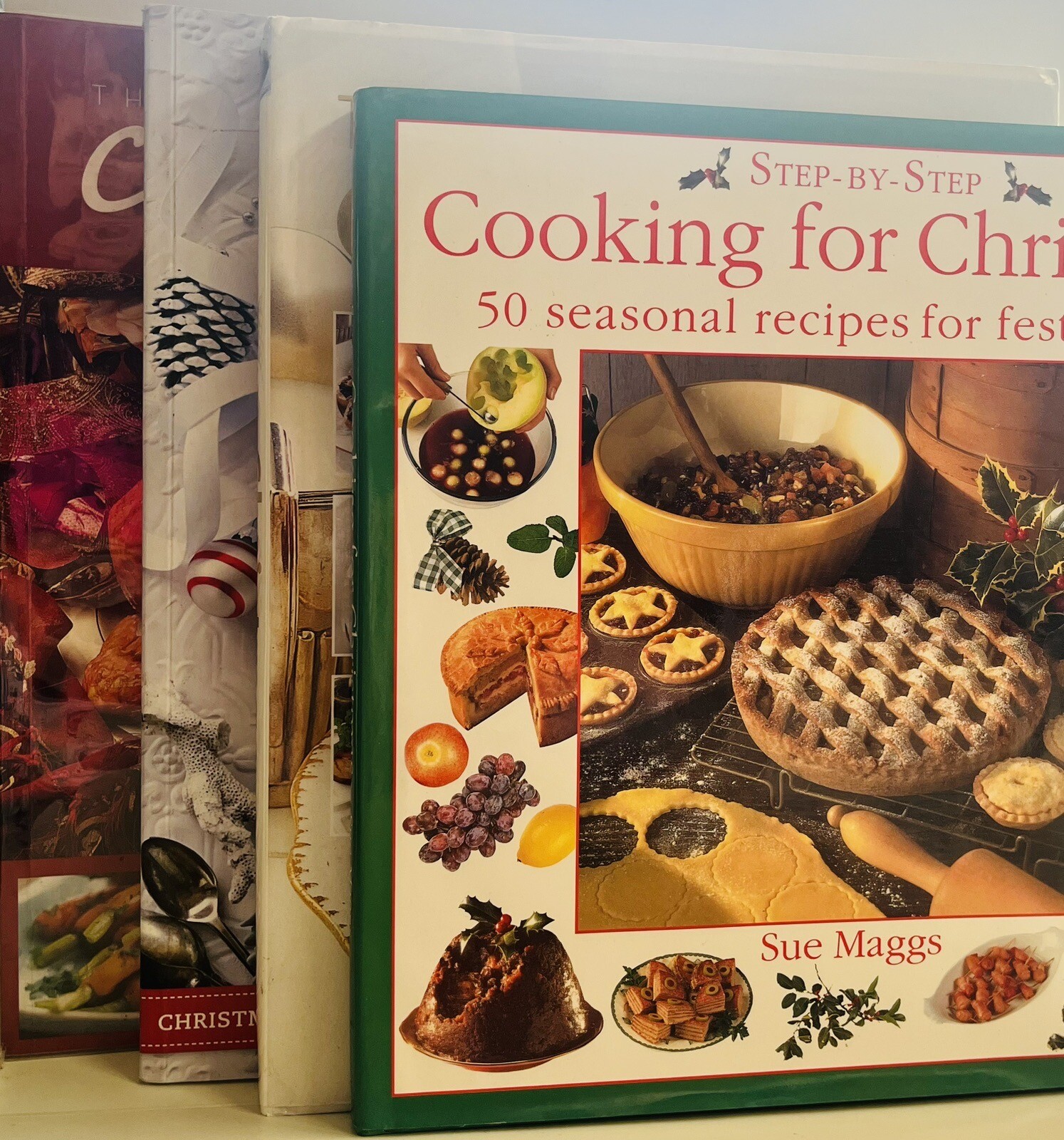 Cooking Books Christmas Bulk Lot x 4 Cooking Crafts Styling Few Vintage ...