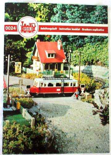 LGB 0024 THE BIG TRAIN INSTRUCTION BOOKLET & TRAIN LAYOUT | eBay