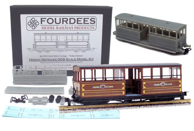 Fourdees Corris Style Bogie Carriage 009 / OO9 Kit | eBay