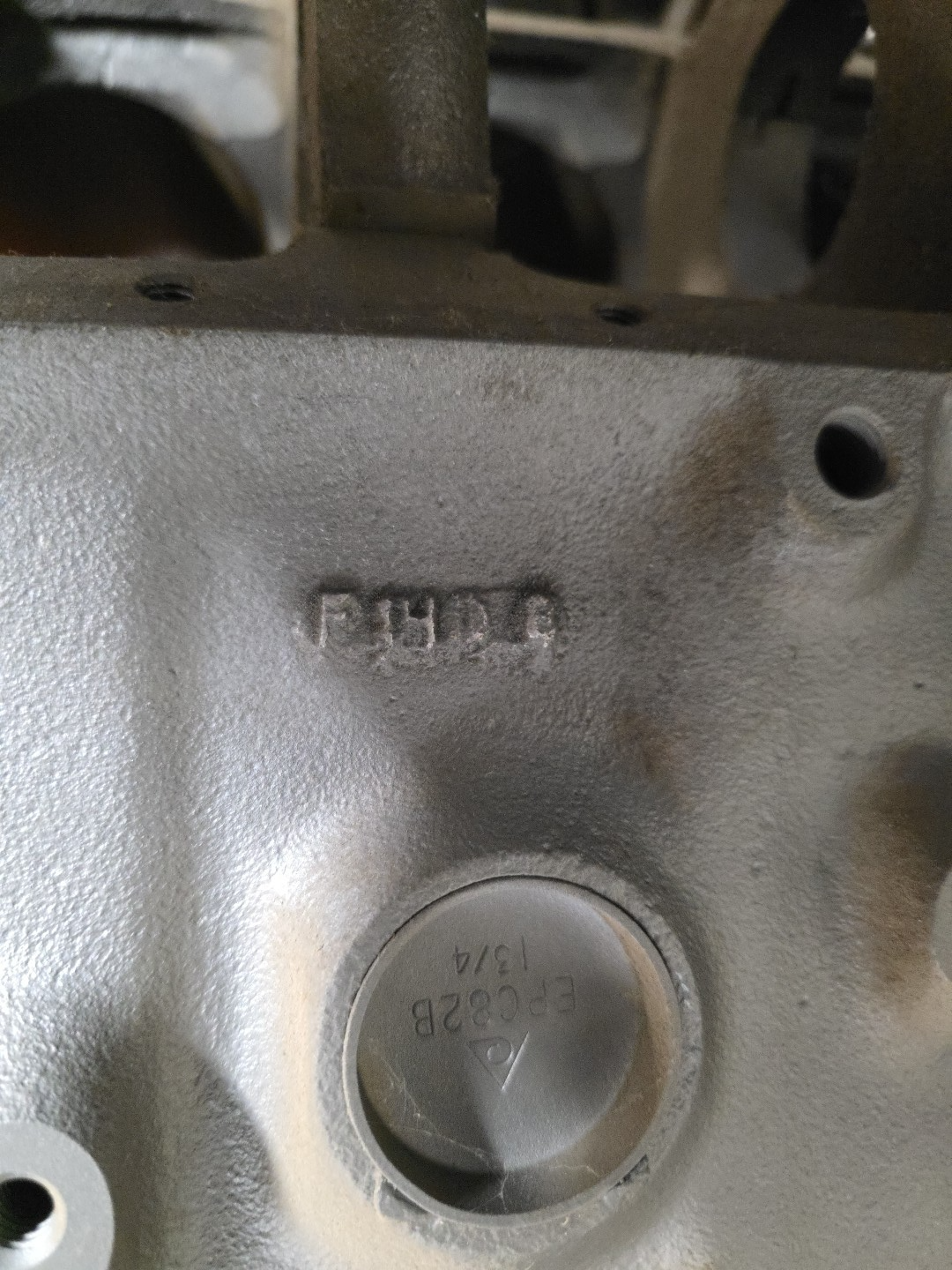 1968 Corvette 427 Engine Block 3935439 IL F-14-8 Standard Bore 2-Bolt ...