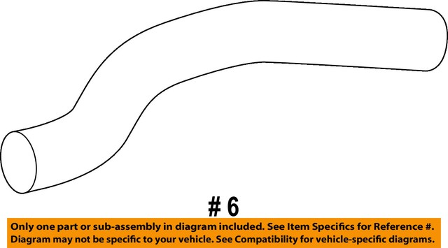 Kia OEM 2014 Forte Radiator-upper Hose 254113X600 for sale online | eBay