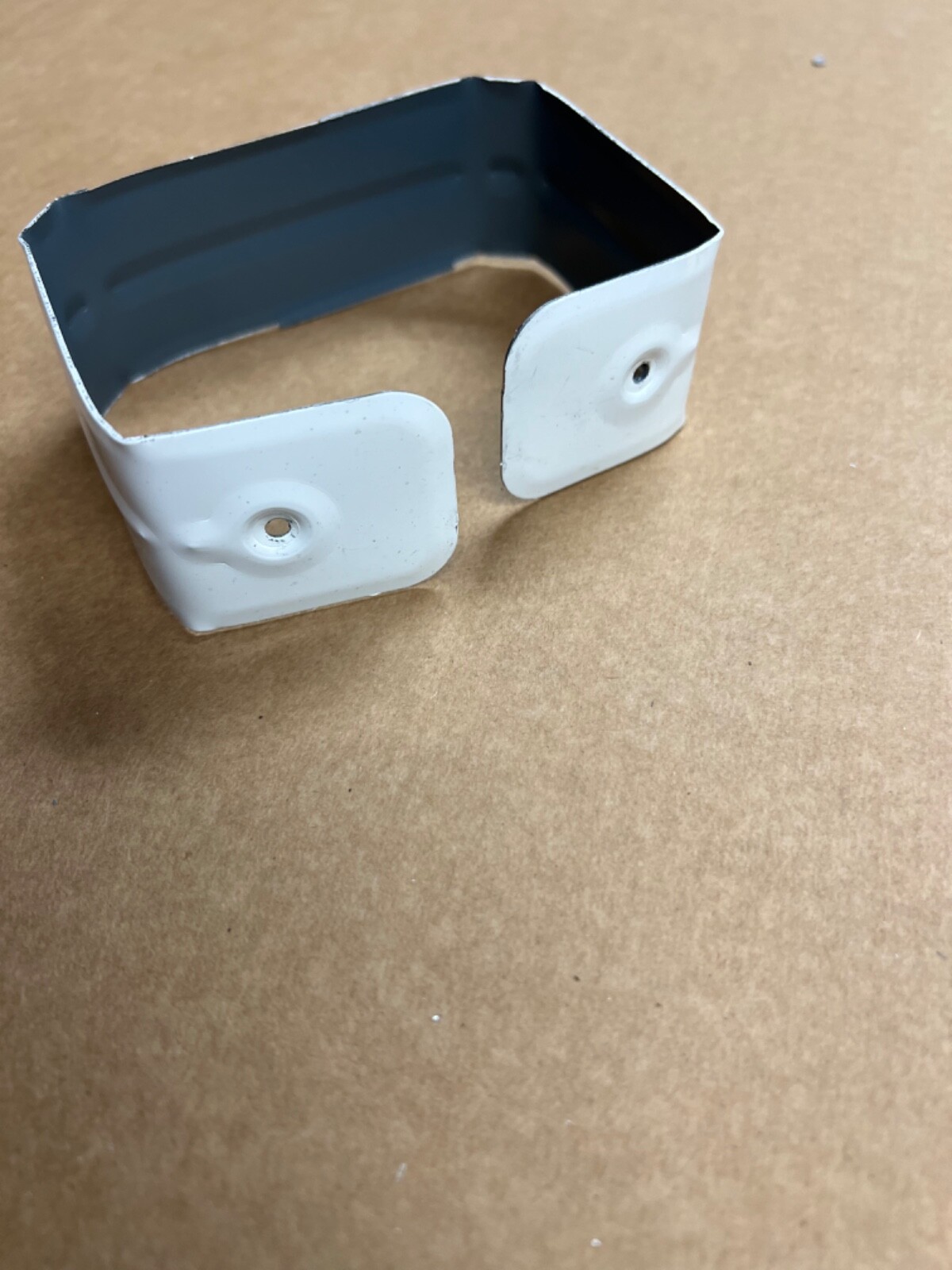 WHITE ALUMINUM STRAP AROUND GUTTER DOWNSPOUT STRAPS 2x3 | eBay