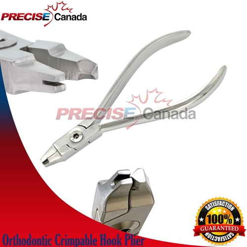 Dental Hook Crimping Plier Crimpable Arch Wire Dentist Orthodontic ...
