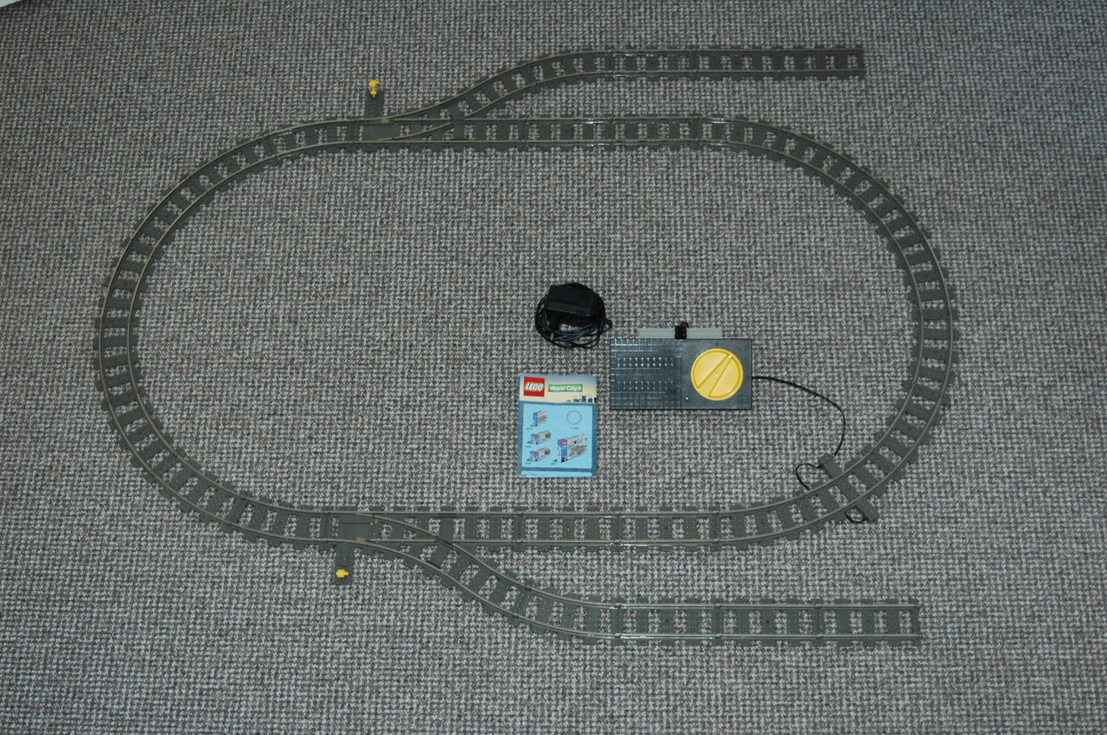 Lego® TRAIN Tracks 9V Railway 4520 4515 4531 SET Rails Speed Regulator ...