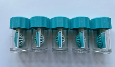 10x Contact Lens Case Barrel Style For MPS & Peroxide Solution ...