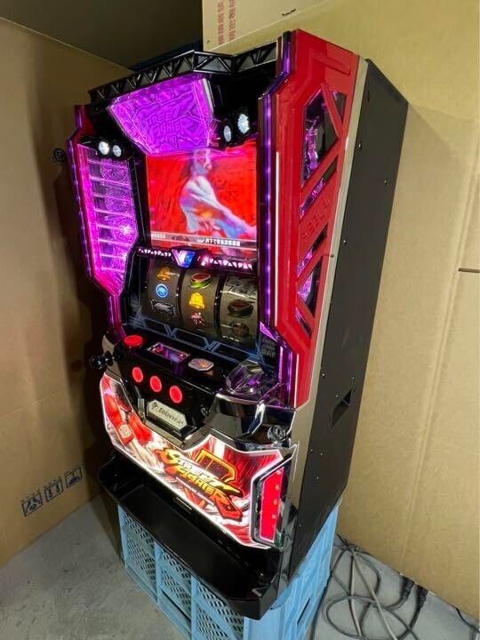 Street Fighter V Enterrise Japanese Slot Machine Pachi-slo Coin-free ...
