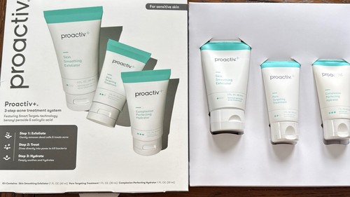 Proactiv 3-Step Acne Treatment System for Dry, Sensitive Skin 1 Oz Each ...