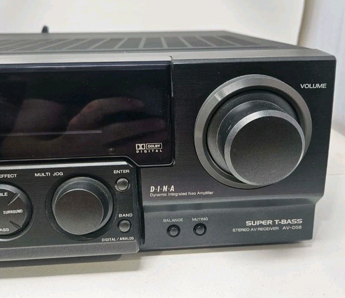AIWA AV-D58U 5.1 ch Stereo A/V Receiver DSP/DTS Surround Super T-Bass ...
