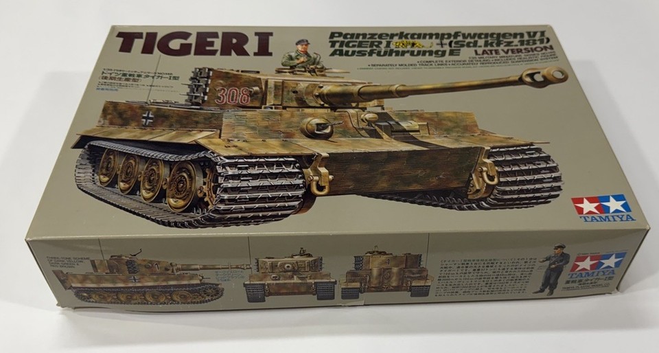 Tamiya #*35146 Panzerkampfwagen VI Tiger I 1:35 Scale LR-SC | eBay