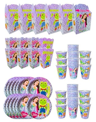 Kit 120pc Dulceros Fiesta Carton Lara Campos Rana René/ Party Supplies ...