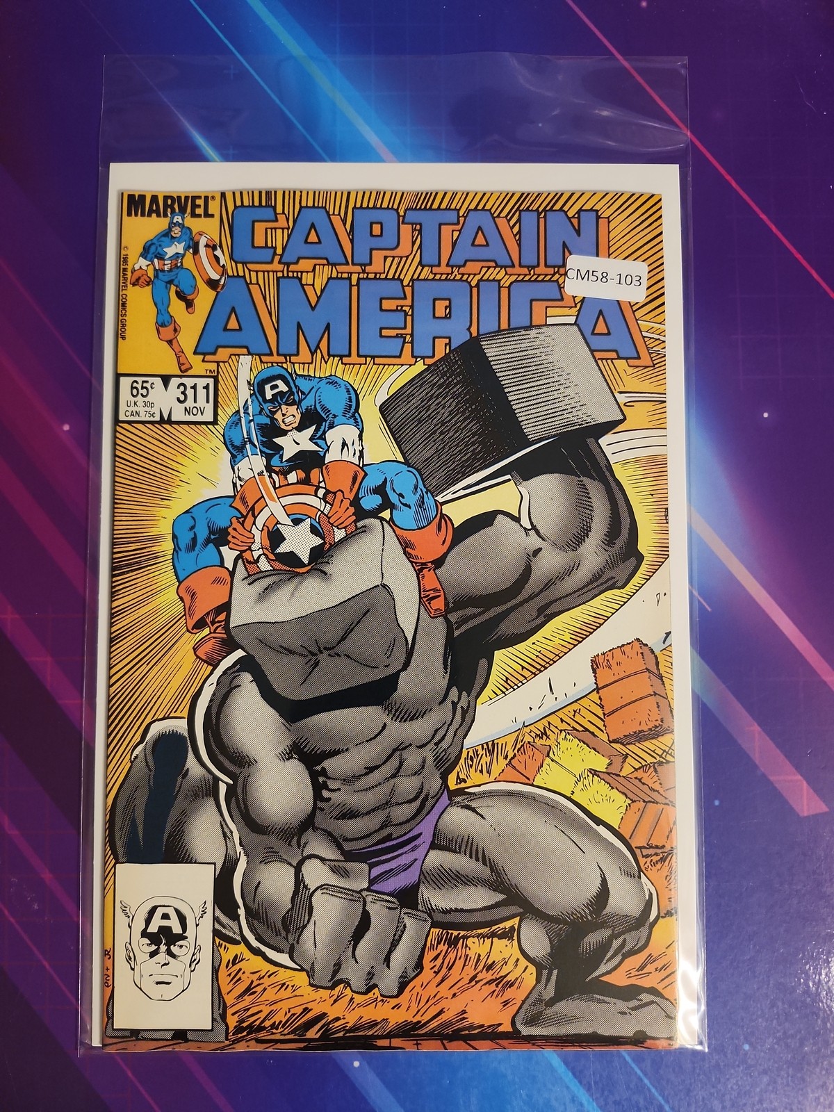 CAPTAIN AMERICA #311 VOL. 1 9.2 1ST APP MARVEL COMIC BOOK CM58-103 | eBay