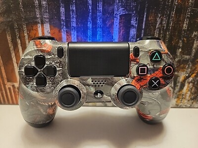 Sony DualShock 4 Controller PlayStation 4 PS4 - Custom Hydro Dipped | eBay