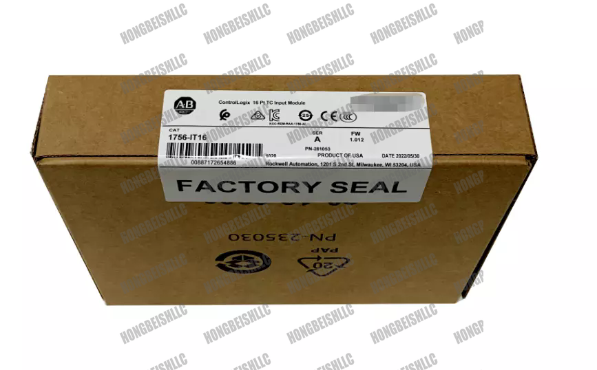 AB 1756-IT16 Thermocouple Module ControlLogix 1756IT16 PLC New Factory ...