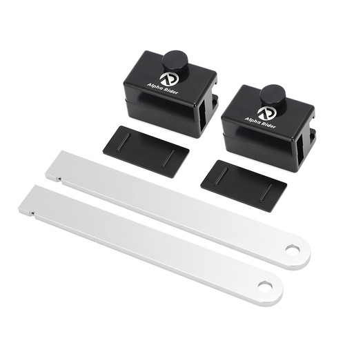US Mirror Extend Aluminum Blocks & Arm Bars Kit For Ford F350 Toyota ...