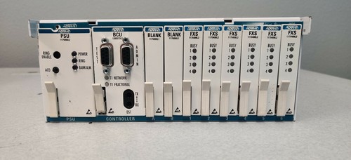 ADTRAN 850 W/ PSU, BCU, 6 FXS Modules Installed | eBay
