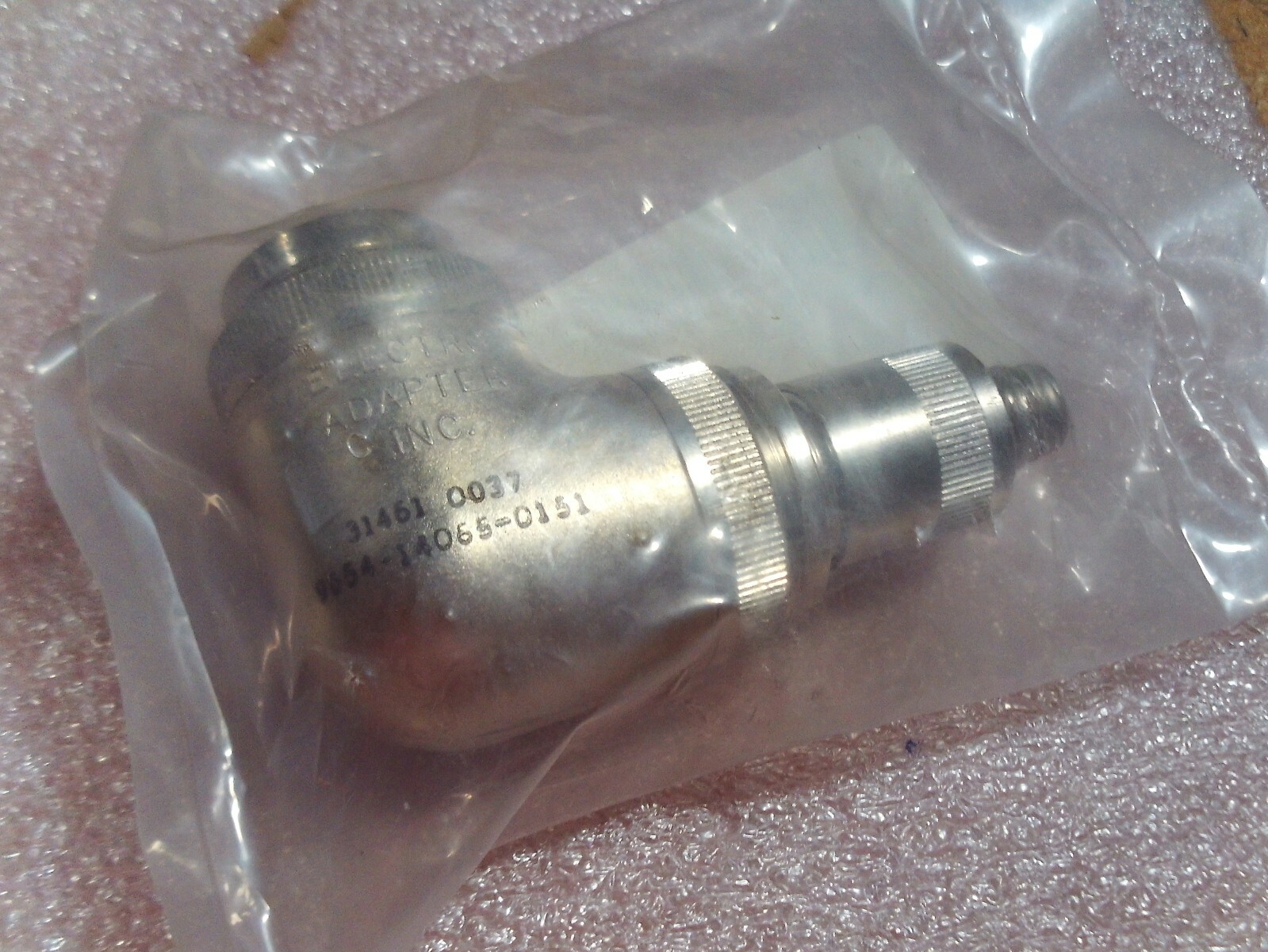 ELECTRO ADAPTER BACKSHELL ADAPTER # 9654-14065-0151 NSN: 5935-00-566 ...
