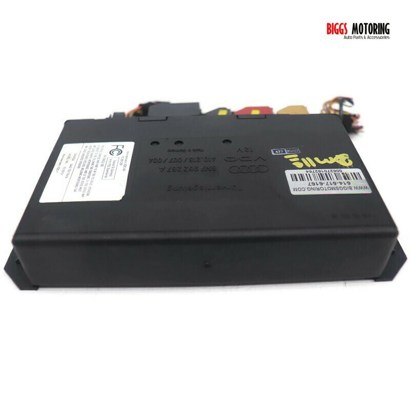01-02 AUDI TT CONVERTIBLE ANTI THEFT CENTRAL LOCK COMFORT MODULE ...