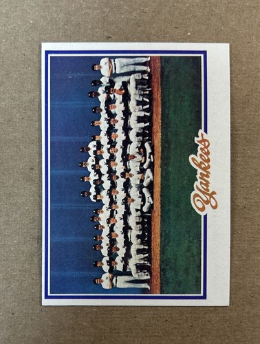 1978 Topps Baseball New York Yankees Team Card #282 | eBay