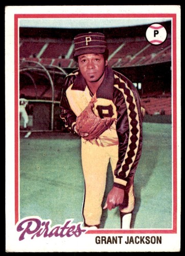 1978 TOPPS GRANT JACKSON 102 PITTSBURGH PIRATES #661 | eBay