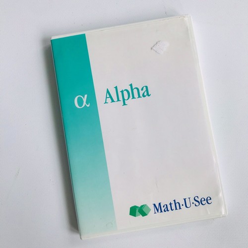 Alpha Math U See DVD Single Digit Addition and Subtraction in Good Condition | eBay