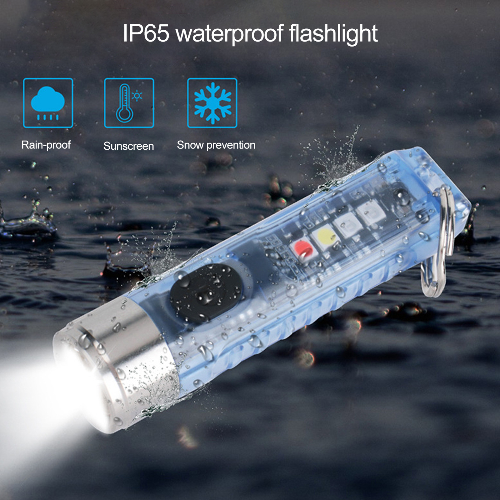 Led Flashlight Wide Application Multipurpose Outdoor Portable Mini ...