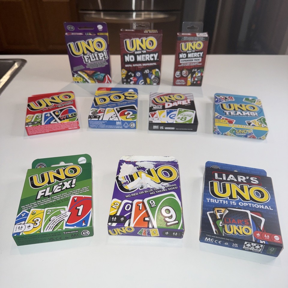 Ultimate UNO Collector’s Bundle – (Includes Rare Unopened Nonpartisan ...