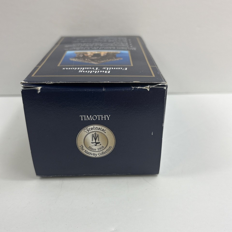FONTANINI TIMOTHY 2005 NATIVITY VILLAGE 5" FIGURE 52571 Box and Card | eBay