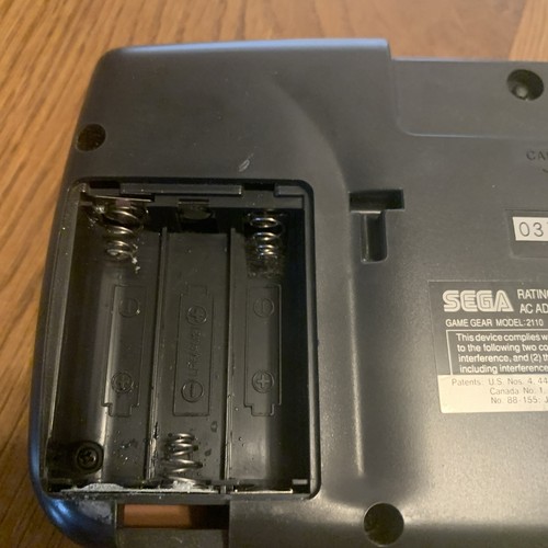 Sega Game Gear Lot 7 Games, Travel Case, Powerback And Console (for ...