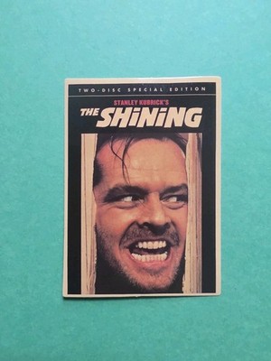 The Shining (1980) 2x3 Movie Sticker Stanley Kubrick Jack Nicholson ...
