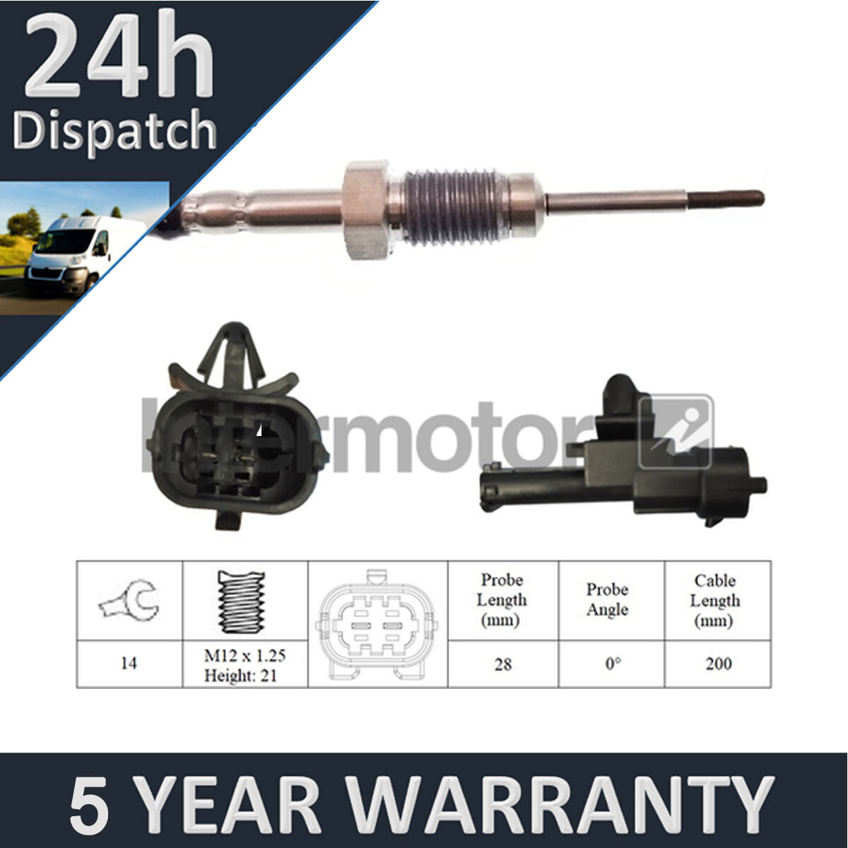 Fits Kia Hyundai PV Exhaust Gas Temperature Sensor #1 3922027450 | eBay UK