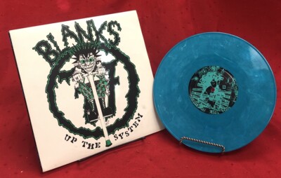 Up The System - Blanks ‘77 BLUE 10’’ Vinyl | eBay