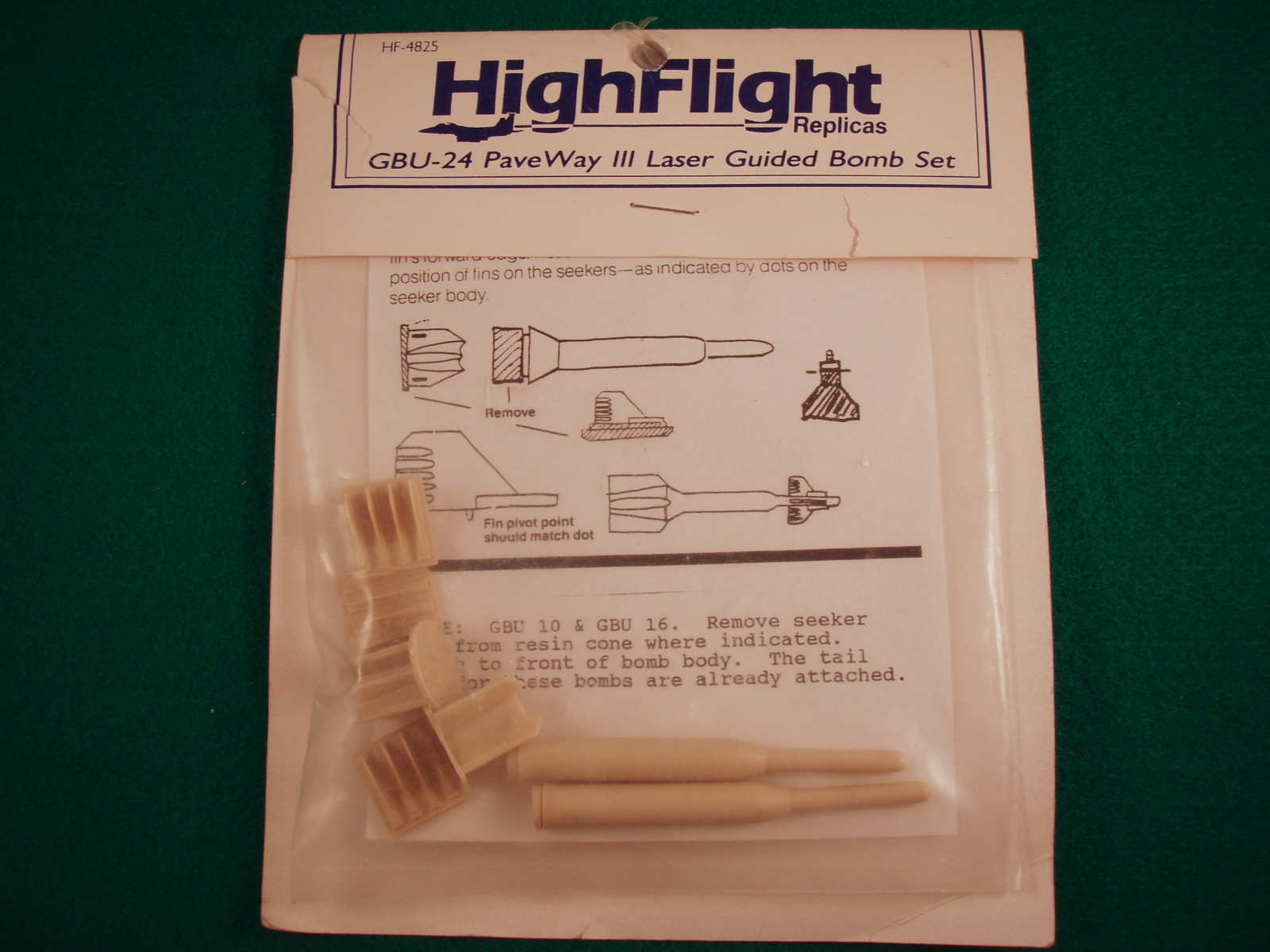 HighFlights 1/48 Resin Conversion Kit: PaveWay III Laser Guided Bomb ...