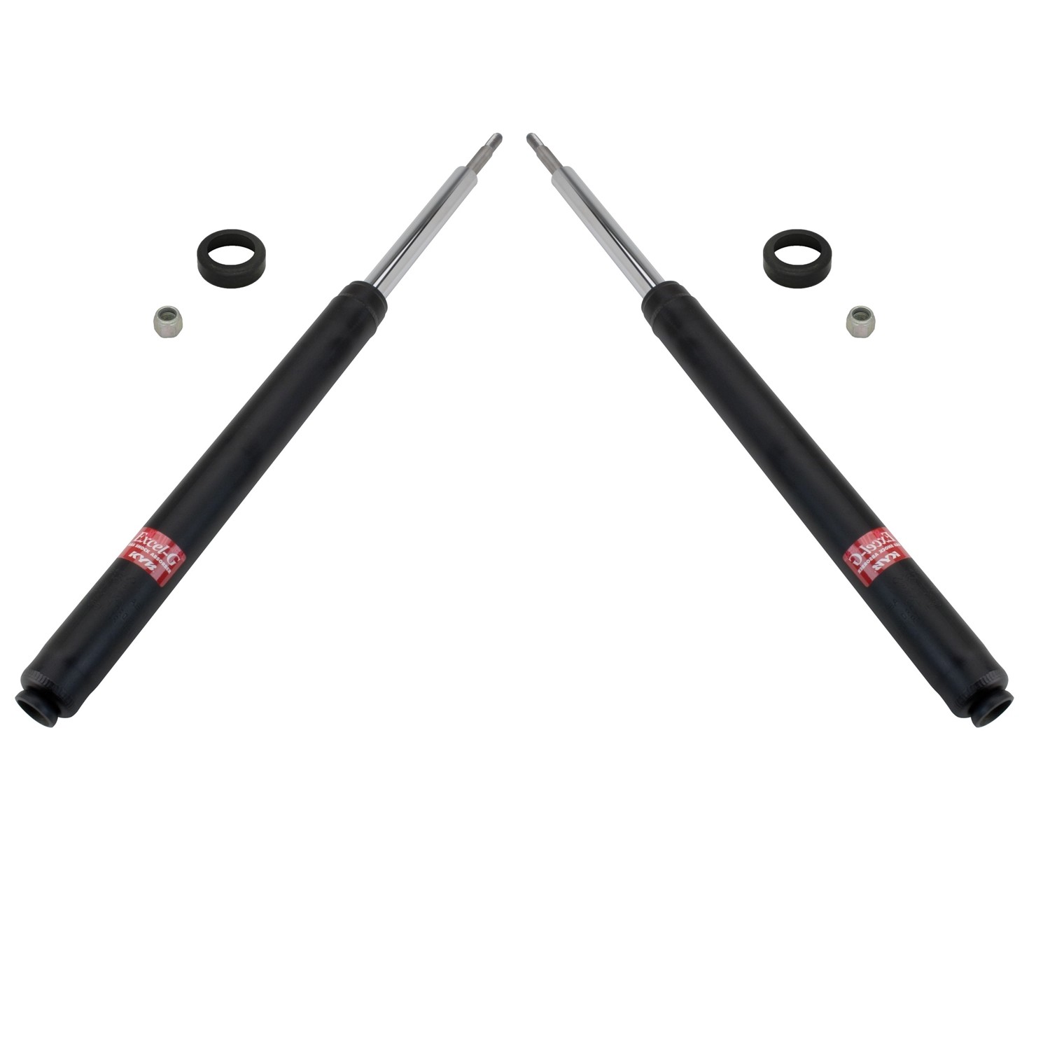 NEW Pair Set of 2 Front KYB Excel-G Strut Cartridges For BMW E32 E34 ...