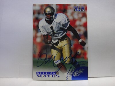 1996 Pro Line Auto Blue Derrick Mayes Rookie Auto RC | eBay