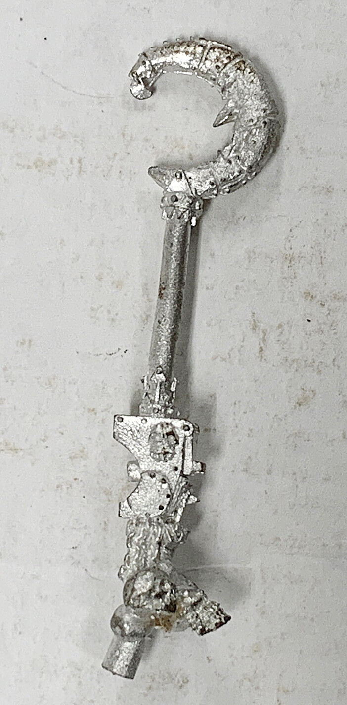 Ork Nazdreg Bad Moon Banner Pole Warhammer 40k Way OOP Rogue Trader ...