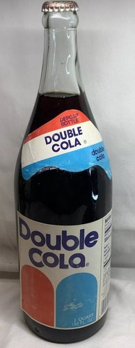 DOUBLE COLA Vintage 1 Quart Unopened Bottle | eBay